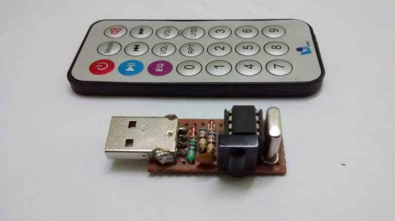 Attiny85 Based Universal PC Remote | SNR LAB
