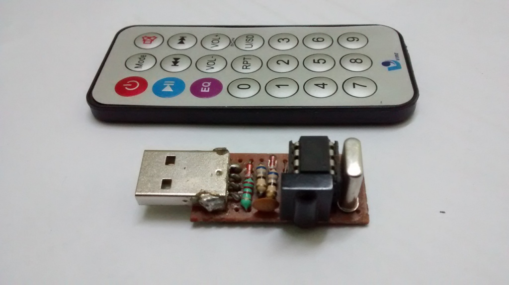 Attiny85 Based Universal PC Remote | SNR LAB